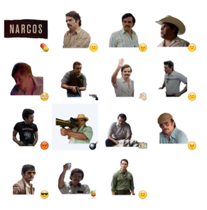 NARCOS Stickers